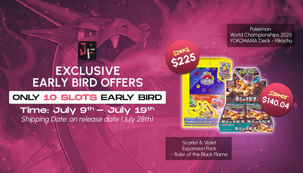 Exclusive Early Bird Offers:“Pokemon World Championships 2023 YOKOHAMA ...