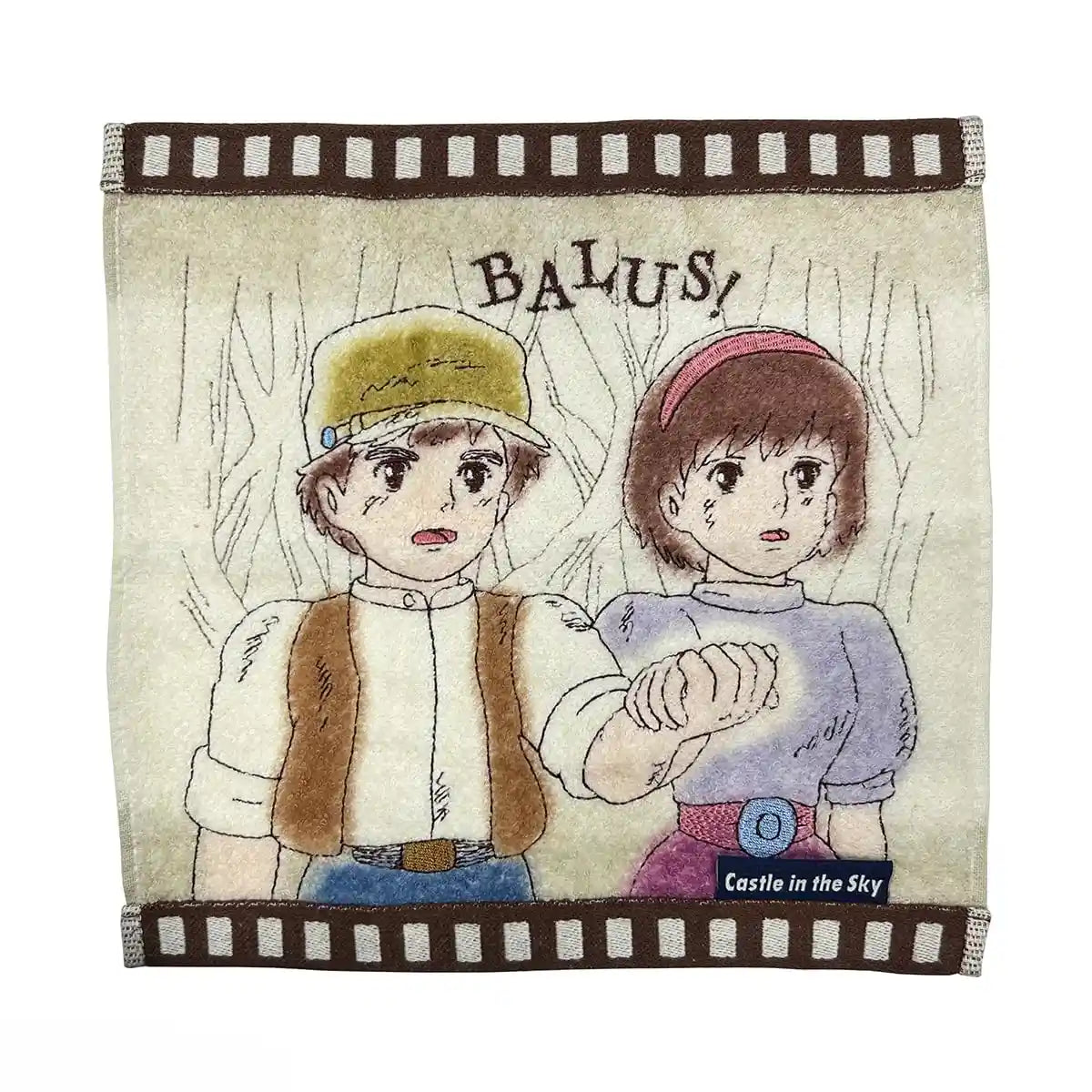 Marushin Mini Towel Ghibli Laputa Castle In The Sky Japan Film 100% Co
