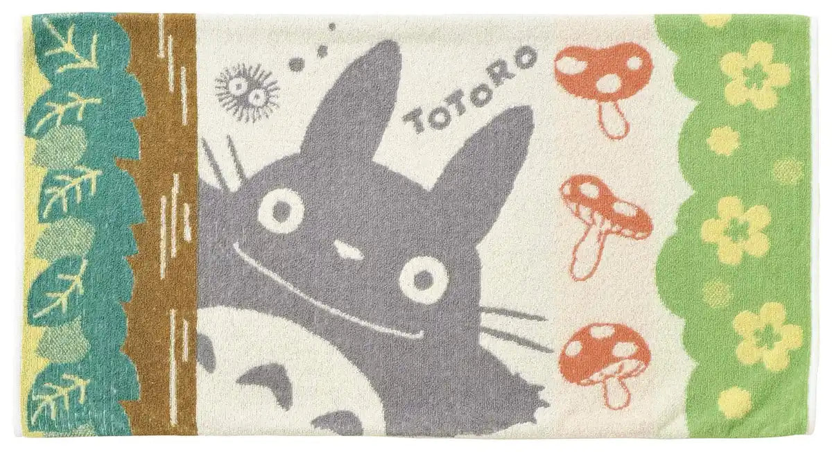 MARUSHIN Studio Ghibli My Neighbor Totoro 'Forest Bathing' Towel Pillo
