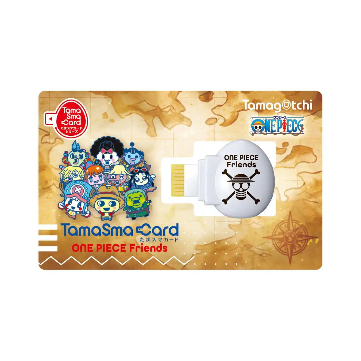 Bandai Tamagotchi Tama Sma Card One Piece Friends Toy Japan