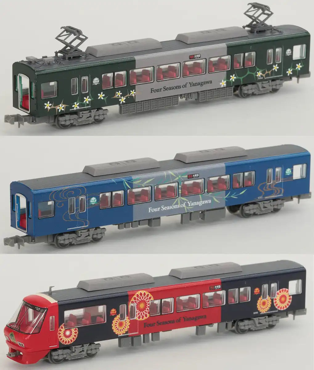 TOMYTEC Japan Railway Type 8000 Yanagawa Sightseeing Train Set