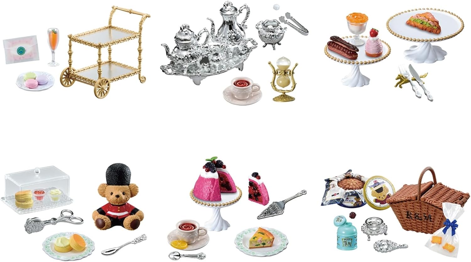 RE-MENT Petit Tea Time Miniature Box PVC Collectible Toy