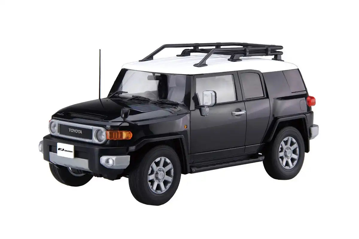 FUJIMI Next Car 1/24 Toyota Fj Cruiser Two-Tone Black Pre-Painted Plas
