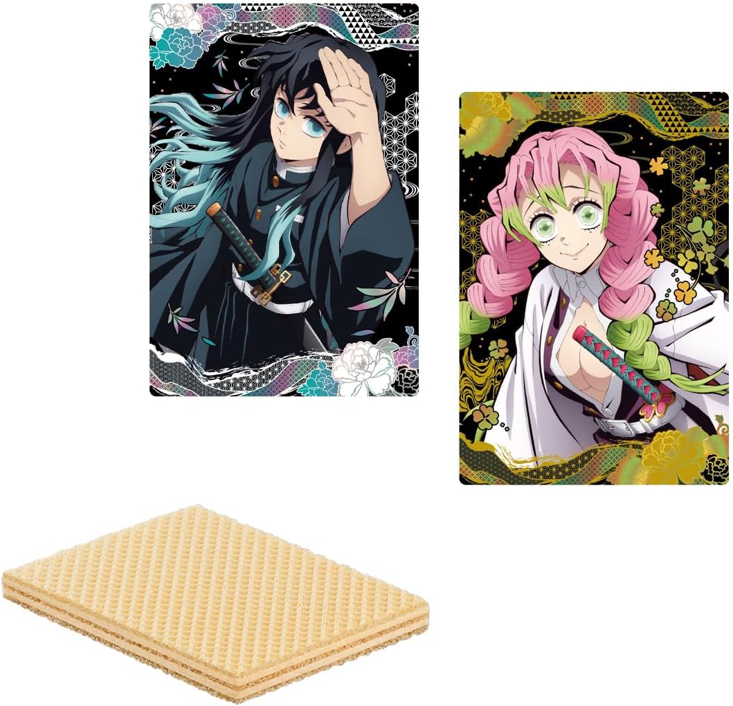 Bandai Demon Slayer Kimetsu No Yaiba Wafer 8 Candy Toy - 20 Boxes Japa
