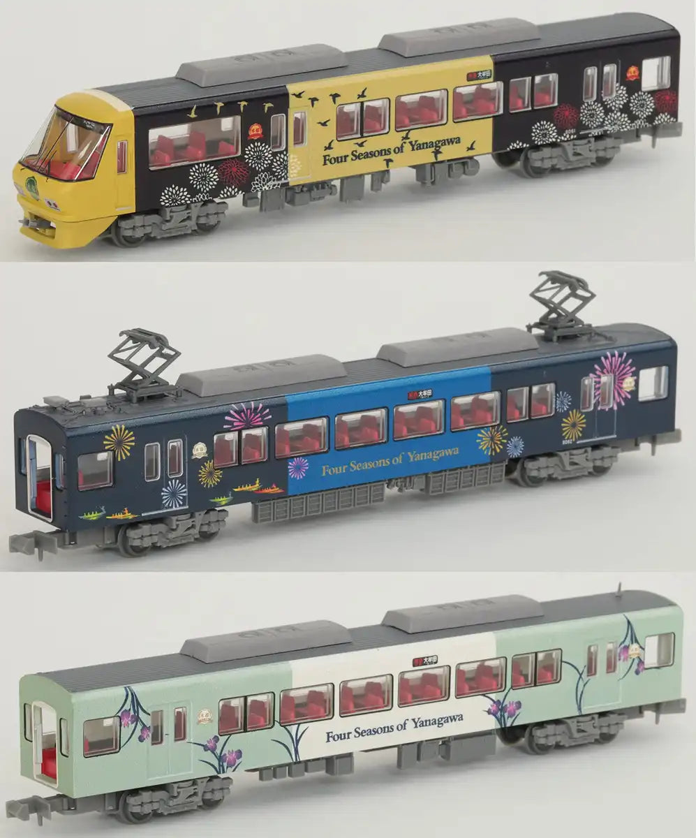 TOMYTEC Japan Railway Type 8000 Yanagawa Sightseeing Train Set