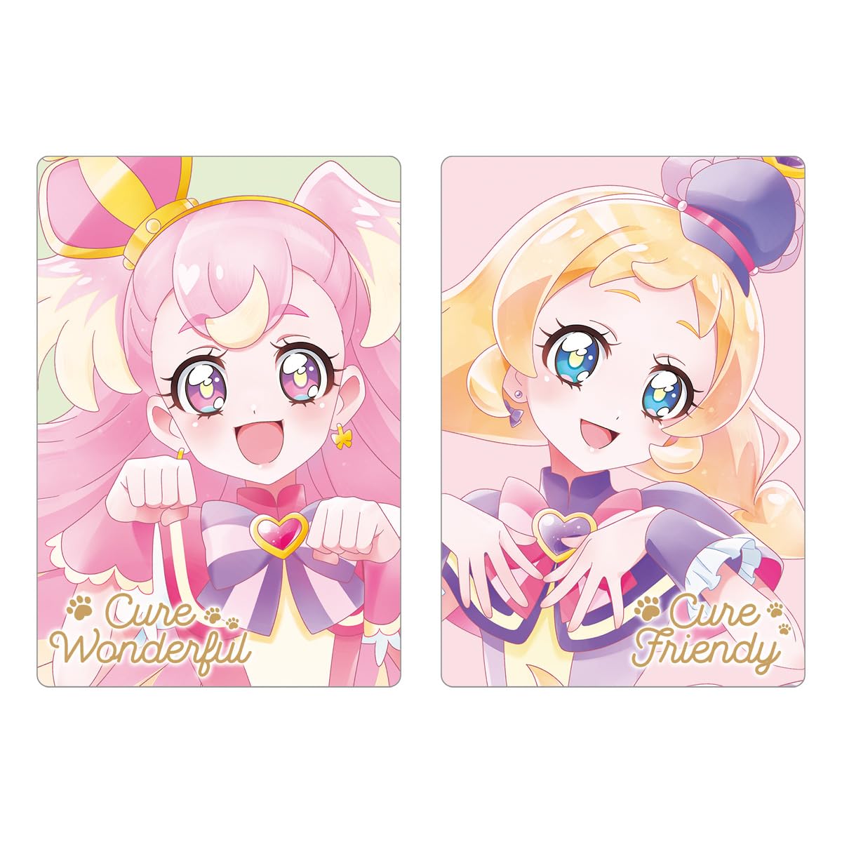 Bandai Hundreds Precure Wafer Card Vol.10 20 Pack Box TCG Japan Offici