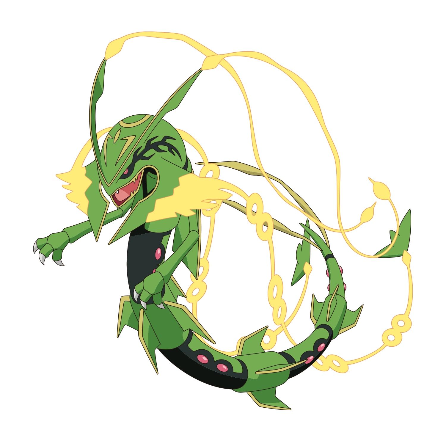 Bandai Spirits Pokemon Model Collection Mega Rayquaza Pre-Colored Kit