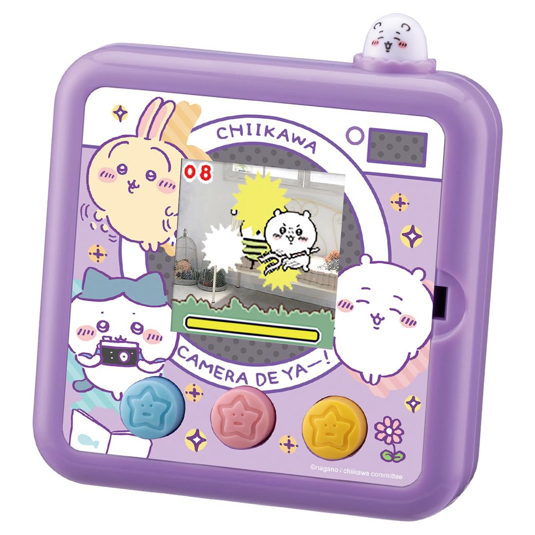 Takara Tomy Chiikawa Camera Yay Purple - Fun Kids Toy Camera