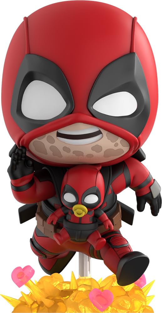 Hot Toys Cosby Marvel Deadpool Wolverine Figure with Babypool Non-Scal