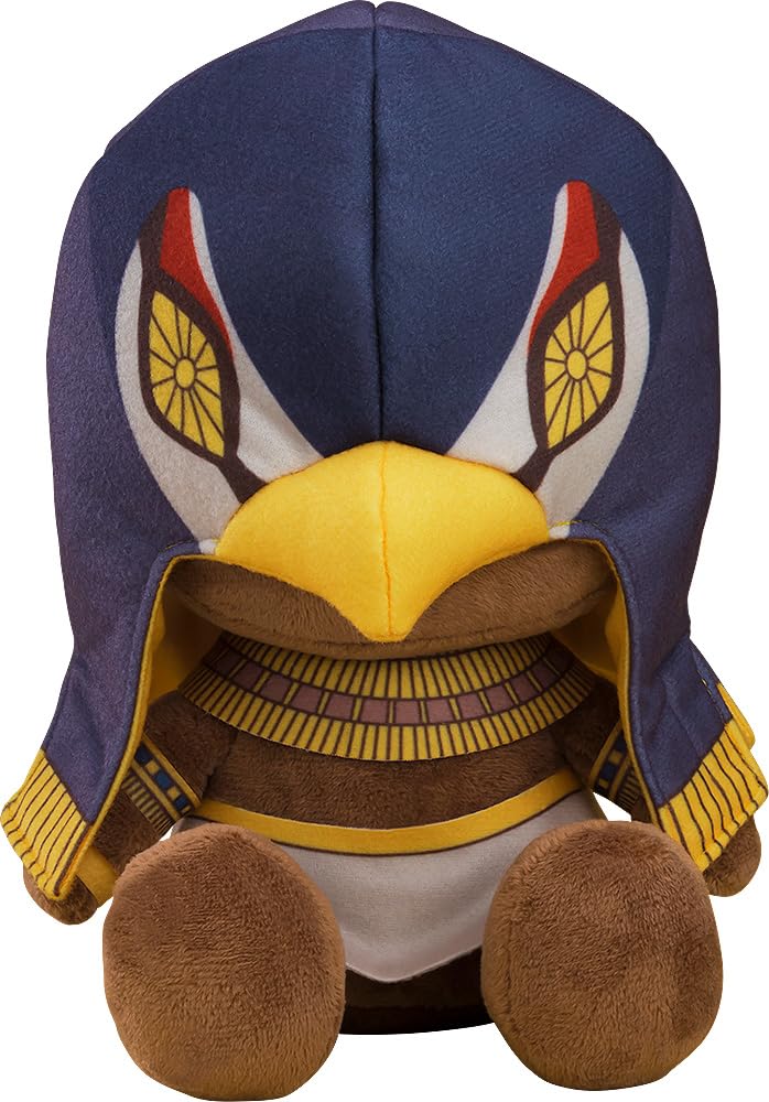 Red Orange Ennead Plushie Horus Soft Collectible Egyptian Toy