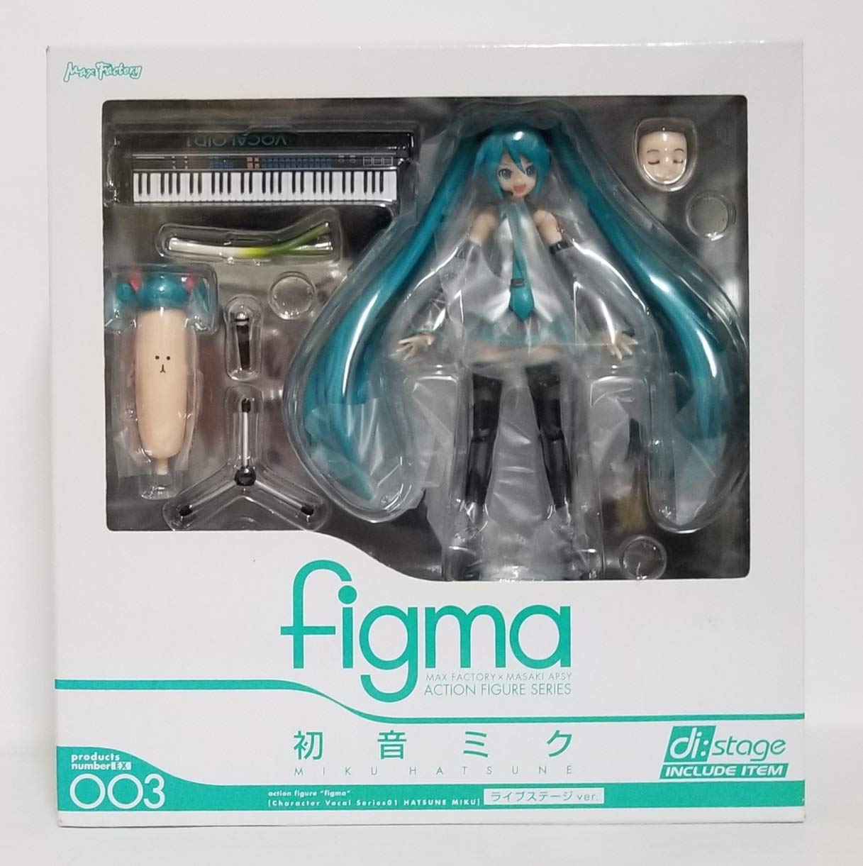 Max Factory Figma Hatsune Miku Live Stage Ver. 140mm PVC Movable Figur