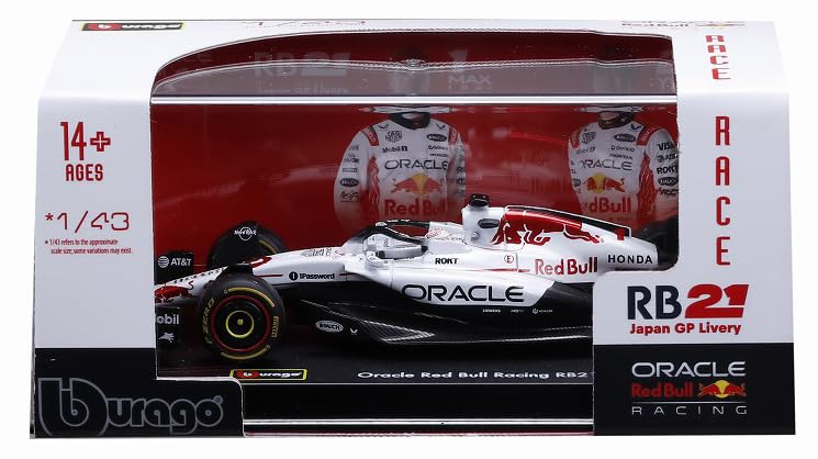 Kyosho Burago 1/43 Scale Red Bull Racing RB21 2025 Japanese GP Model V