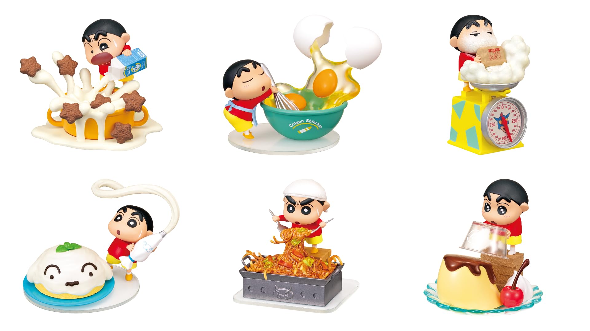 Re-Ment Crayon Shin-Chan Cooking Helper Box - Compact ATBC-PVC ABS 105