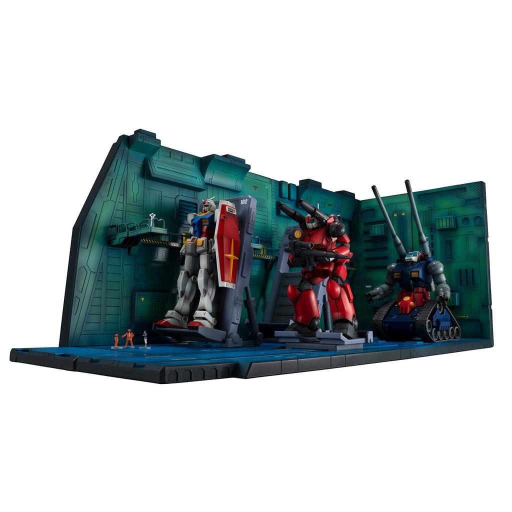 MegaHouse Gundam White Base Catapult Deck Model 1/144 Scale