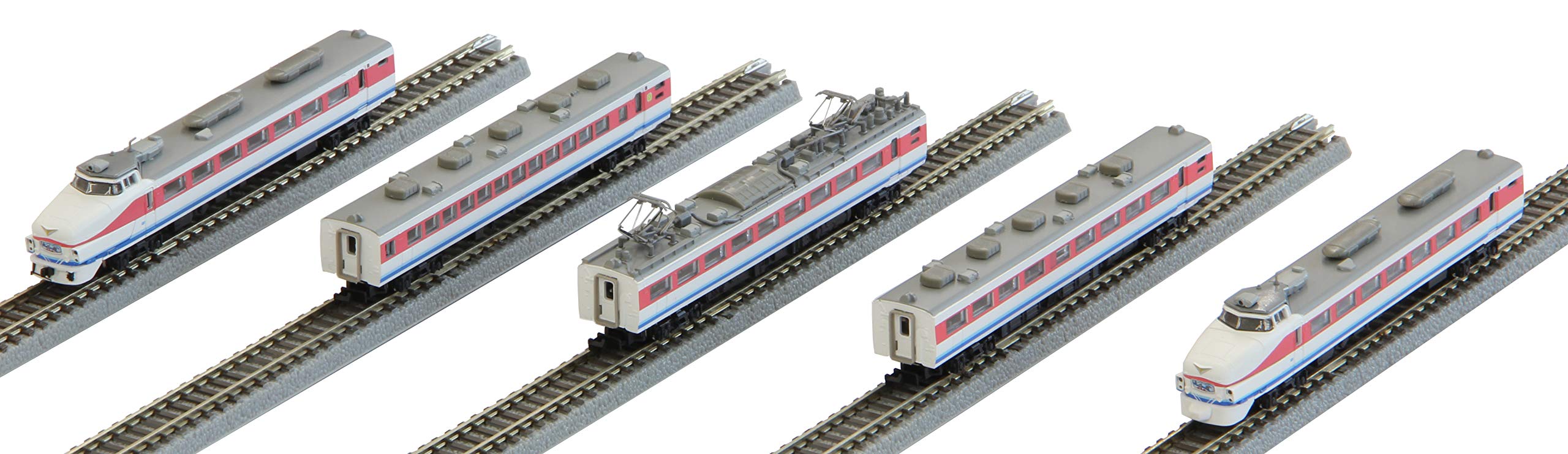 Rokuhan Z Gauge 5-Car Basic Set Early Model 489 Series Limited Express