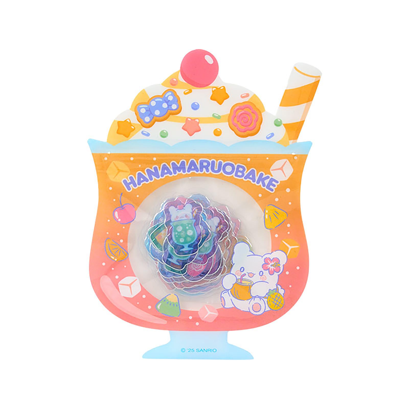 Sanrio Summer Stickers Hanamaru Obake PVC Case For Ages 3+ 176591