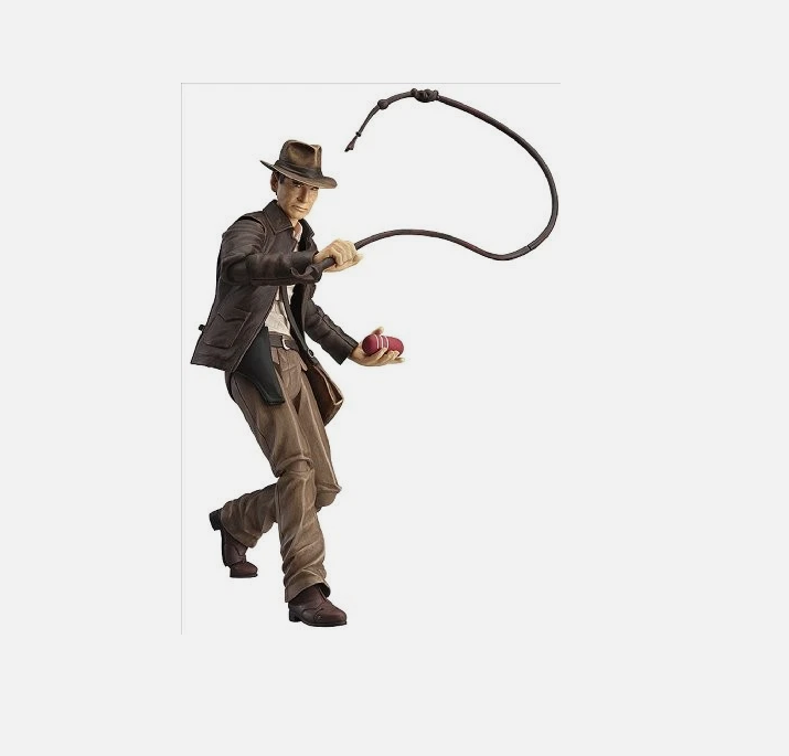 Good Smile Figma 209 Indiana Jones PVC Painted Action Figure