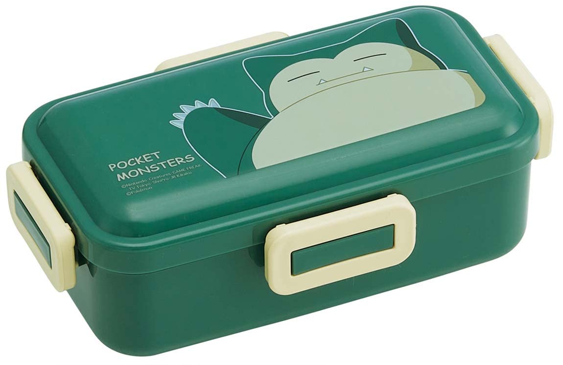 Skater Pokemon Snorlax 530Ml Lunch Box with Dome Lid Antibacterial Sof