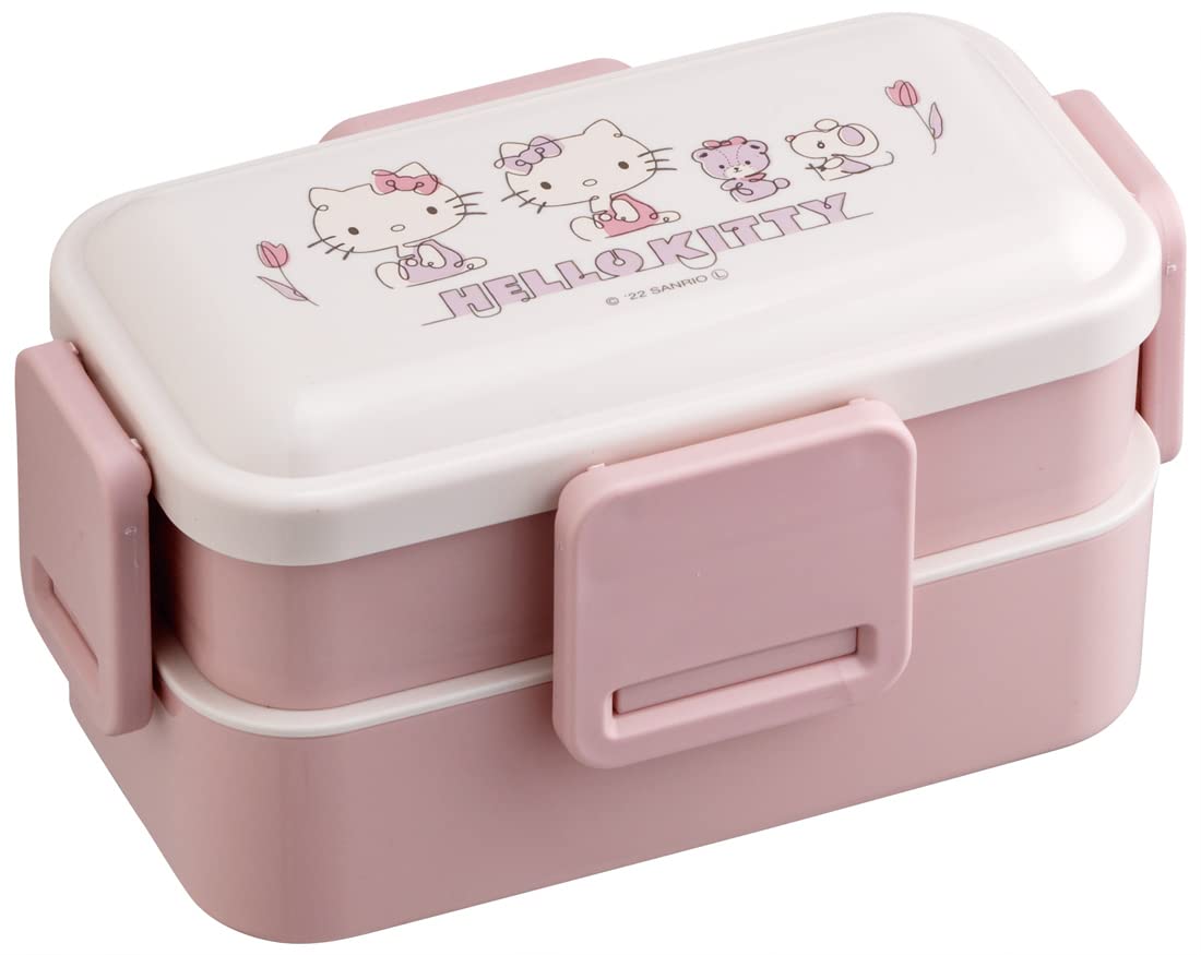 Skater Hello Kitty Bento Box 600ml with Dome-Shaped Lid Made in Japan