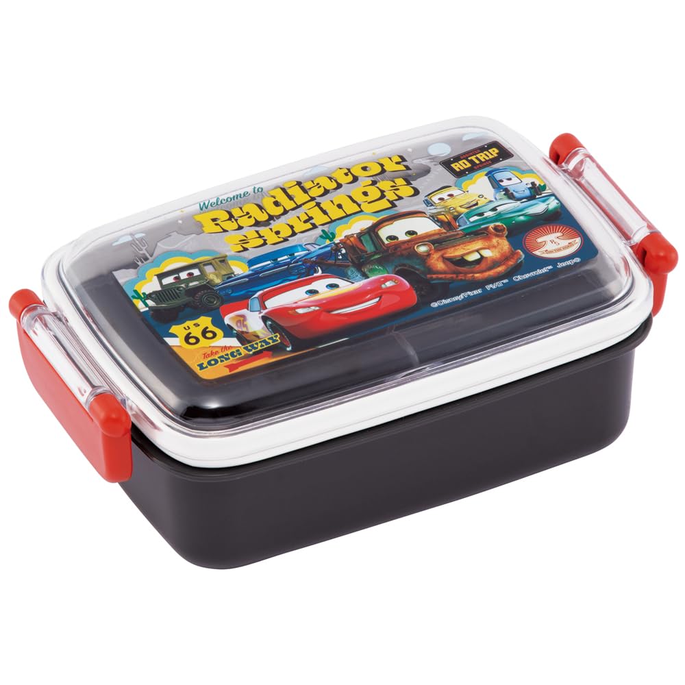 Skater Disney Cars Kids 450ml Antibacterial Dome Lunch Box