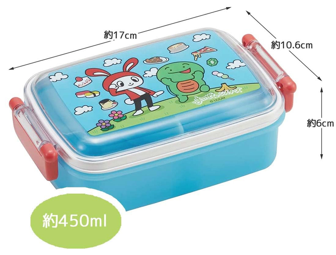 Skater Maizen Sisters Kids 1-Tier 450ml Antibacterial Dome Lunch Box M