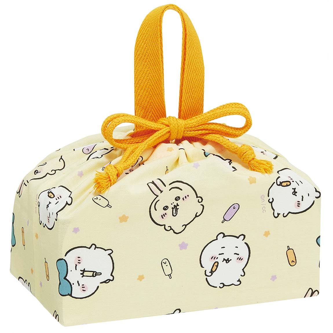 Skater Chiikawa Children's Lunch Box Drawstring Bag - -A