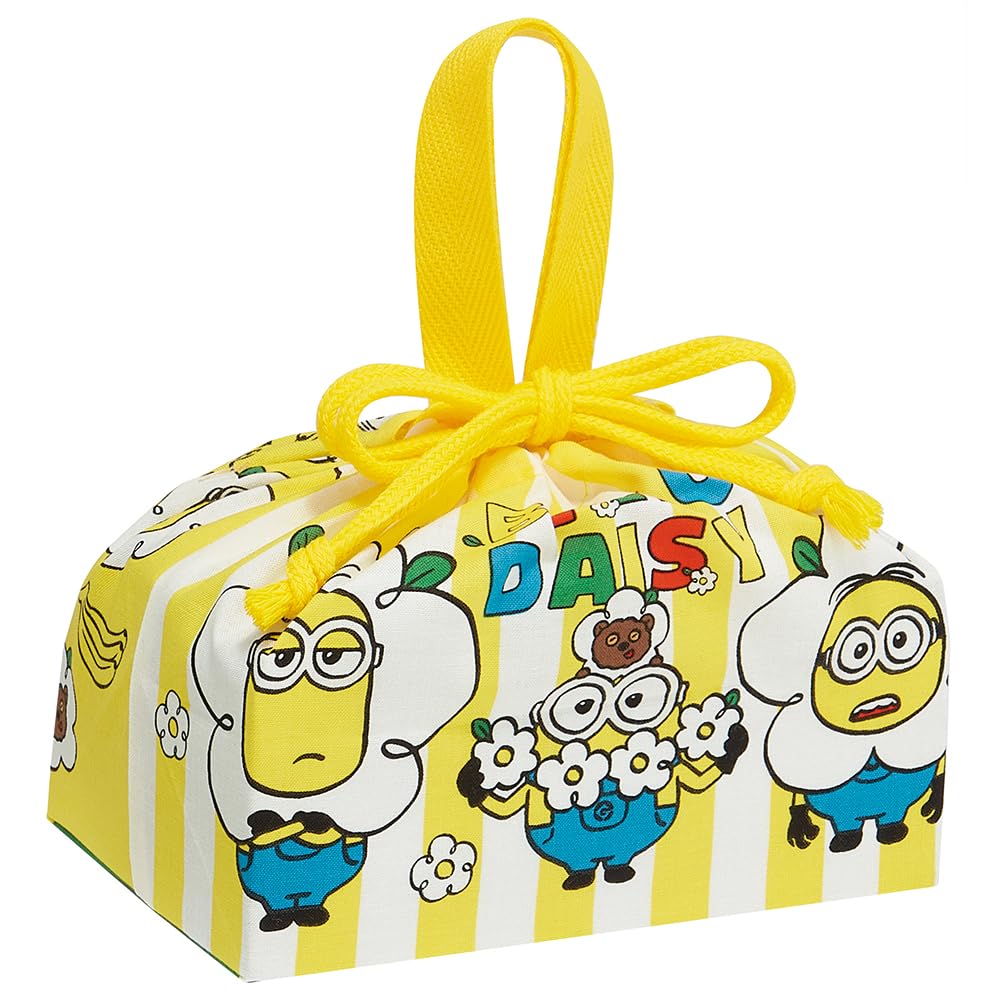 Skater Kids Lunch Box Bag with Gusset Minion 24 Made in Japan Boys Gir
