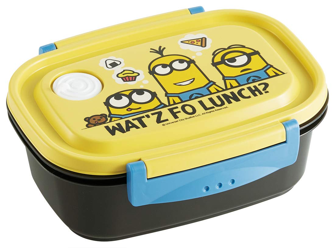 Skater Medium 550ml Minion Lunch Box - Microwave Safe Storage Containe