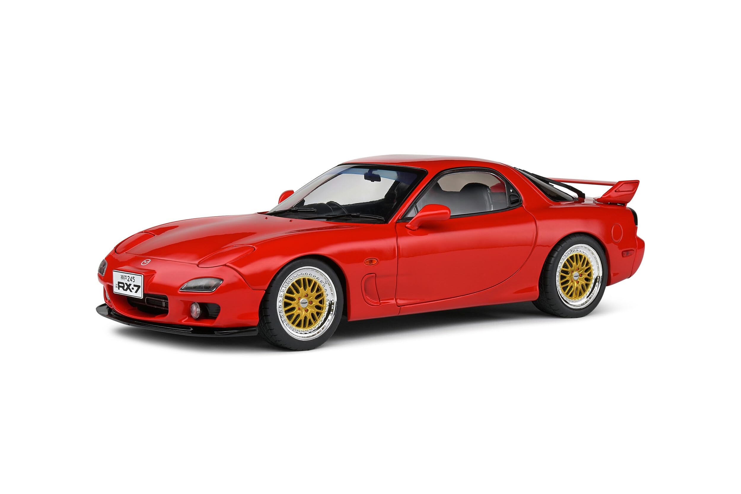 Solid Solido 1:18 Mazda RX-7 FD3S 1994 Red Diecast Minicar Parallel Im