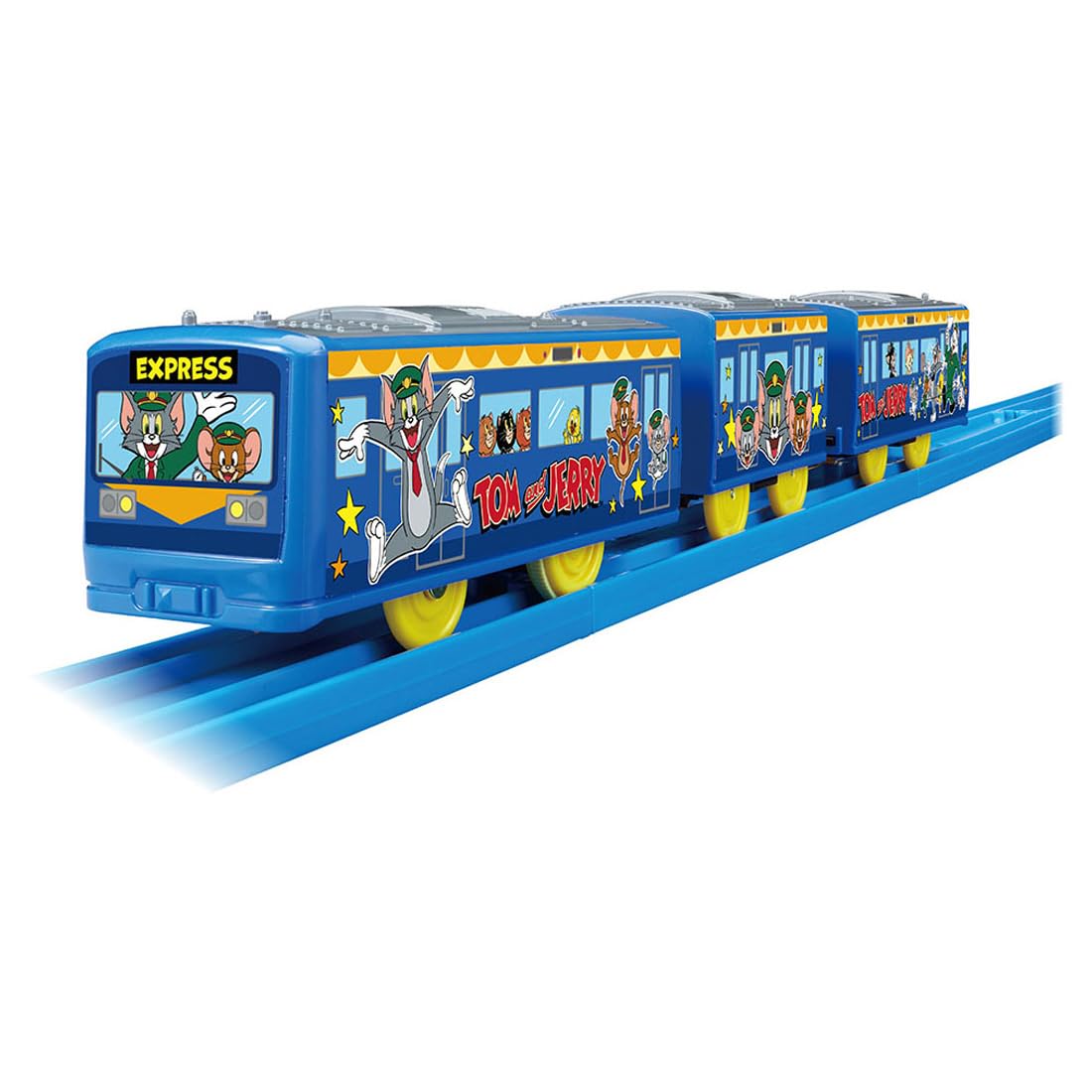 Takara Tomy Plarail Tom and Jerry Train Toy for Kids Ages 3 Plus