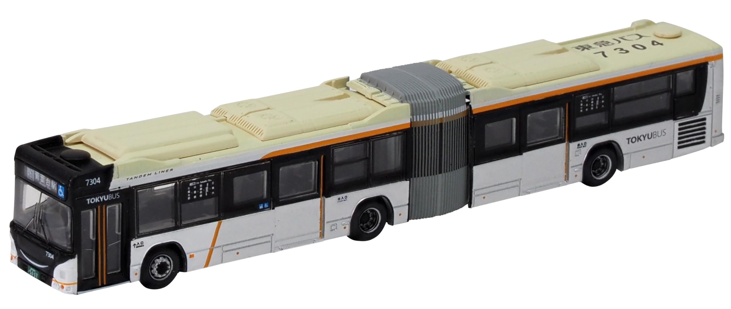Tomytec Bus Collection Tokyu Tandem Liner 7304 Model Bus