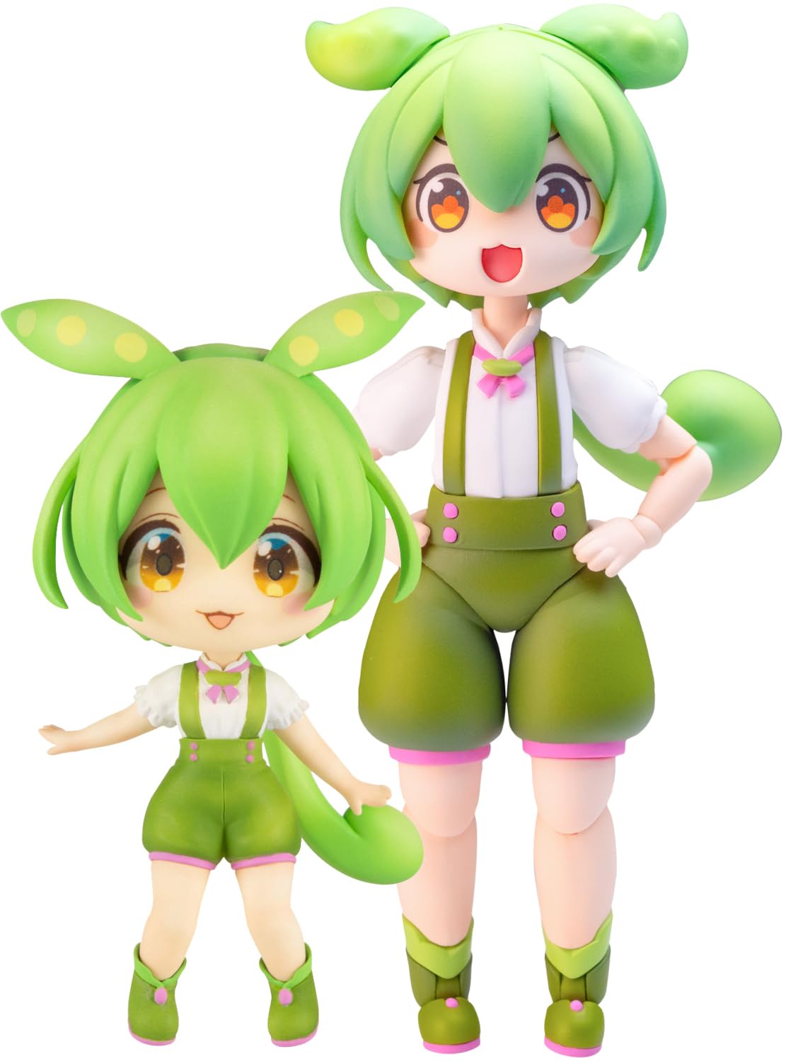 Plum Tohoku Zunko Zundamon Project Mini Bundled Set Action Figure
