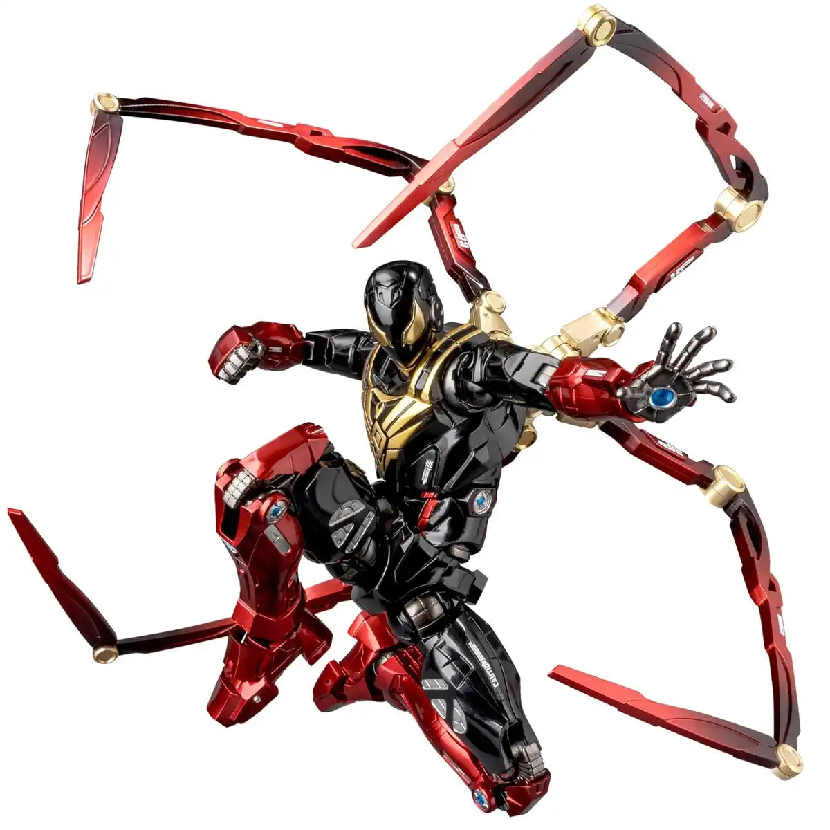 Sentinel Fighting Armor Miles Morales Iron Spider 165mm Die-Cast Movab