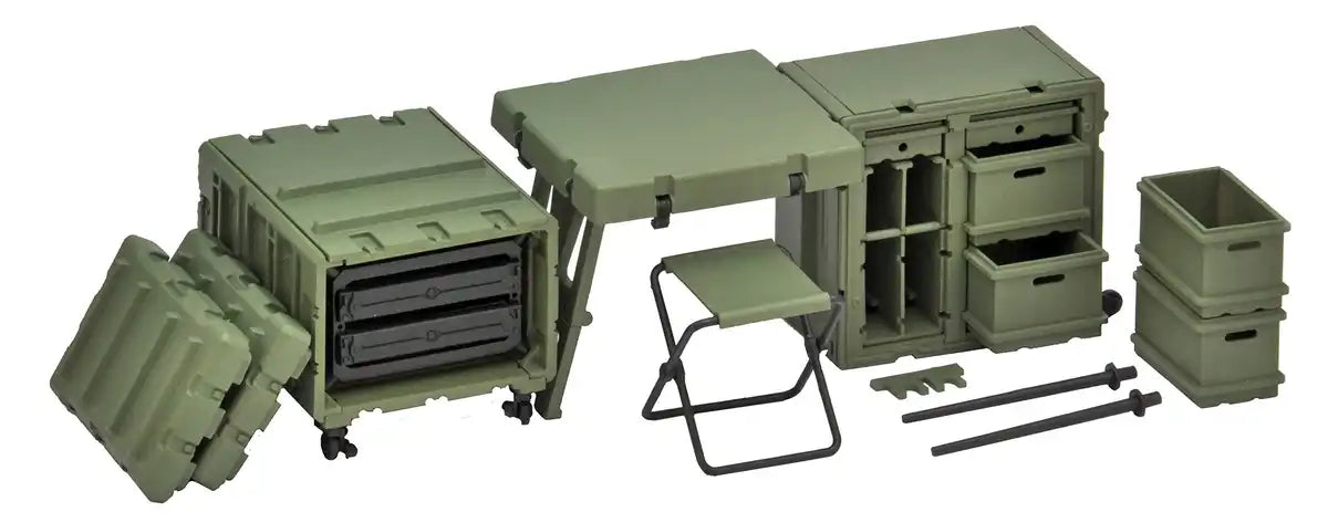 TOMYTEC Ld033 Military Series 1/12 Little Armory Field Desk A Plastic