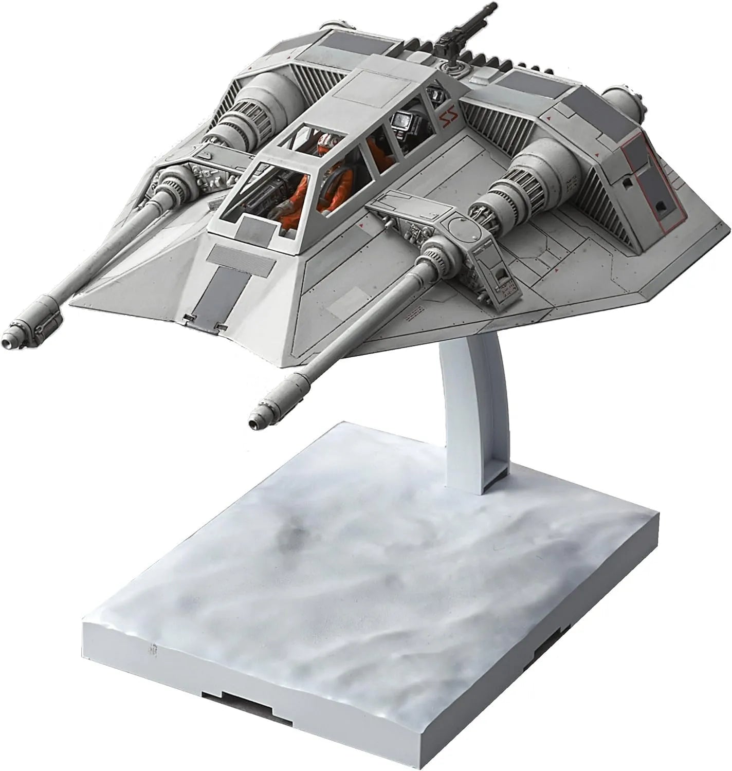 BANDAI SPIRITS Star Wars 1/48 Snow Speeder Plastic Model Kit