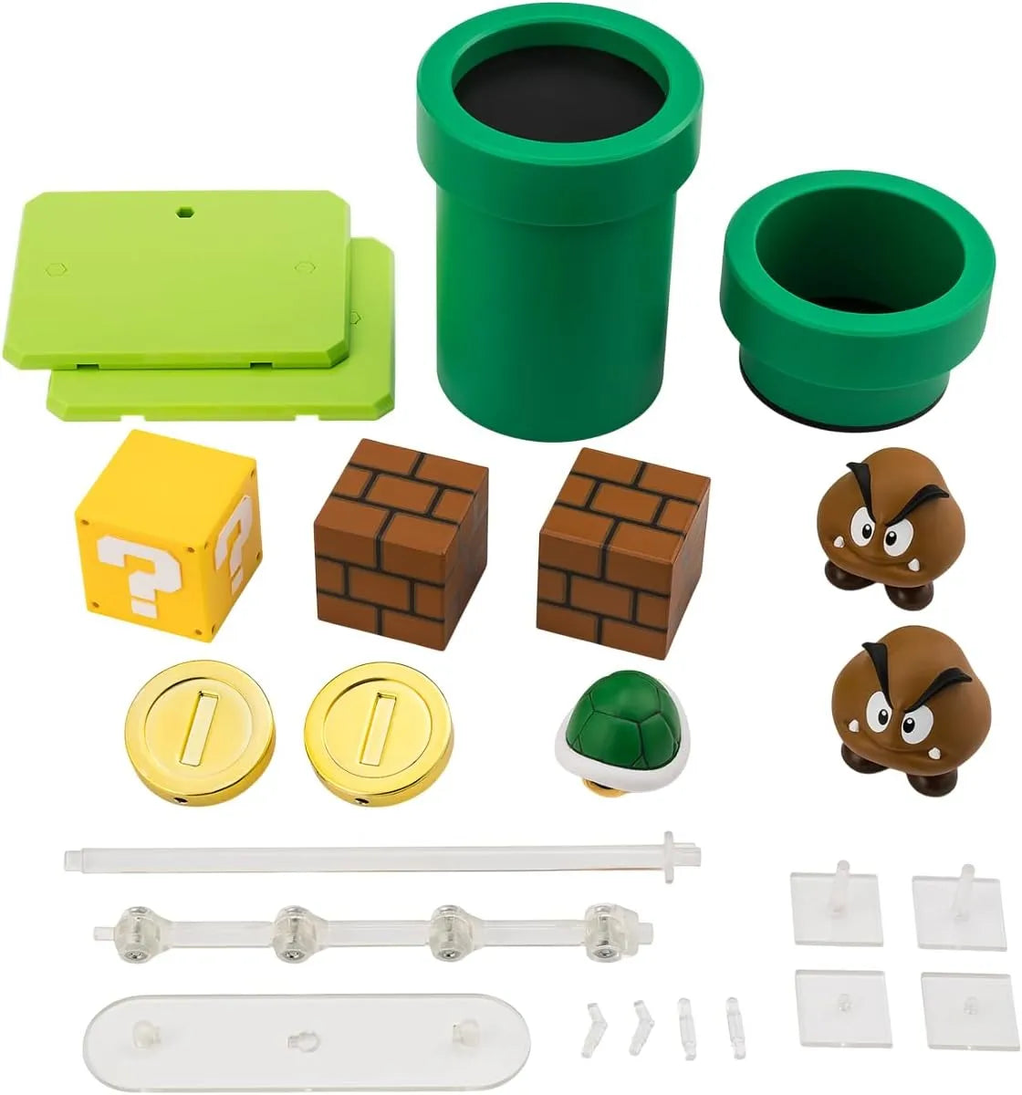 Tamashii Nations S.H. Figuarts Super Mario Play Set ABS PVC Figure