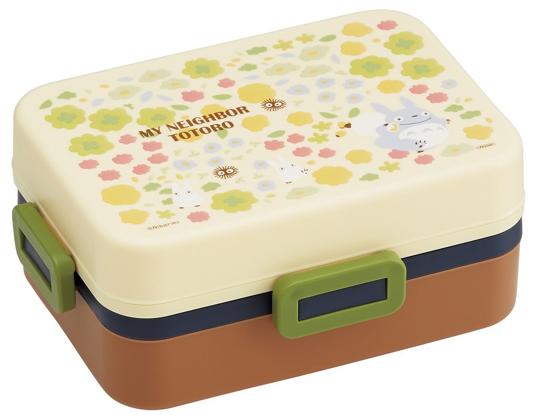 Skater 4-Point Lock Bento Lunch Box 580ml My Neighbor Totoro Garden De