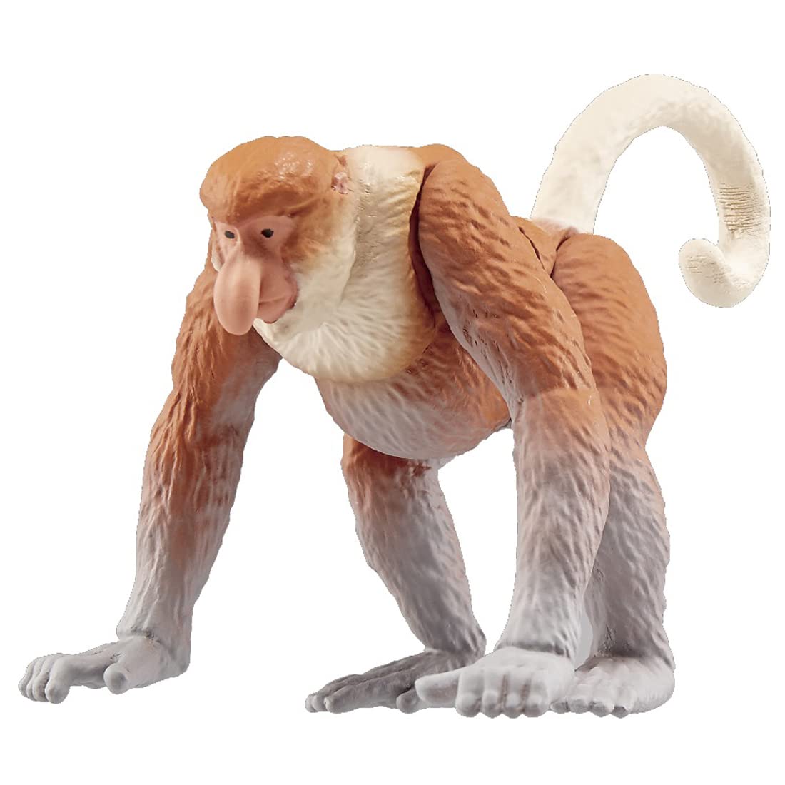 Takara Tomy Ania AS-29 Proboscis Monkey Figure Animal Toy
