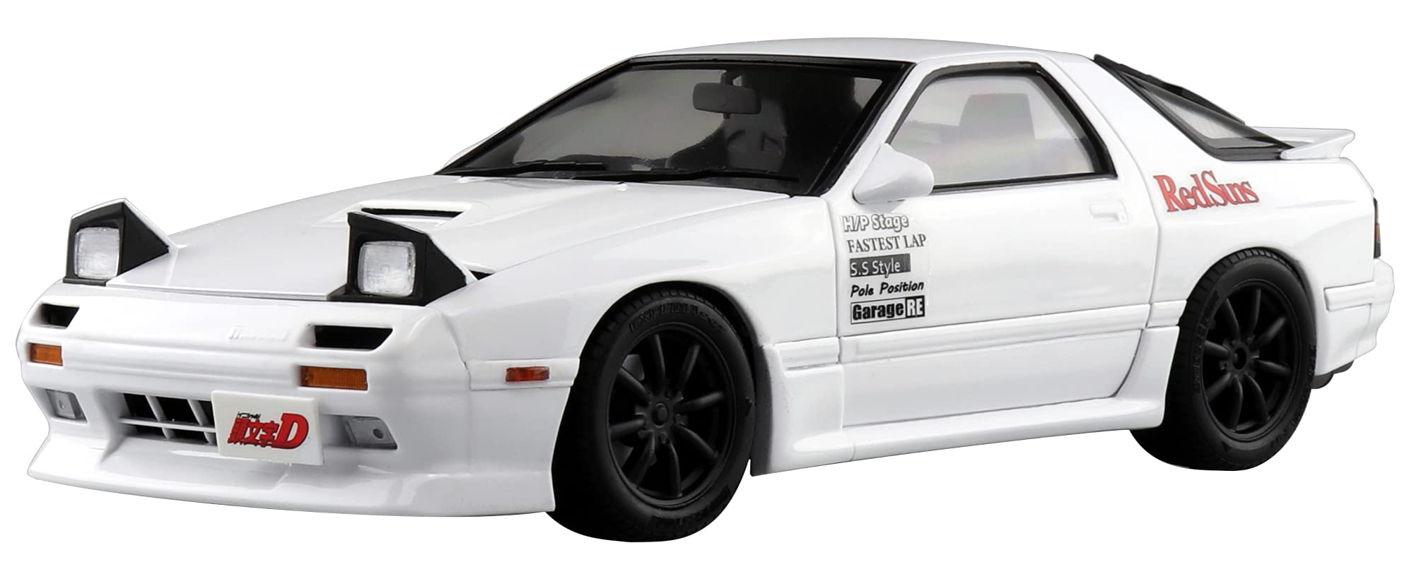 AOSHIMA Pre-Painted 1/24 Ryosuke Takahashi Fc3S Rx-7 Vol.11 Akagi Show