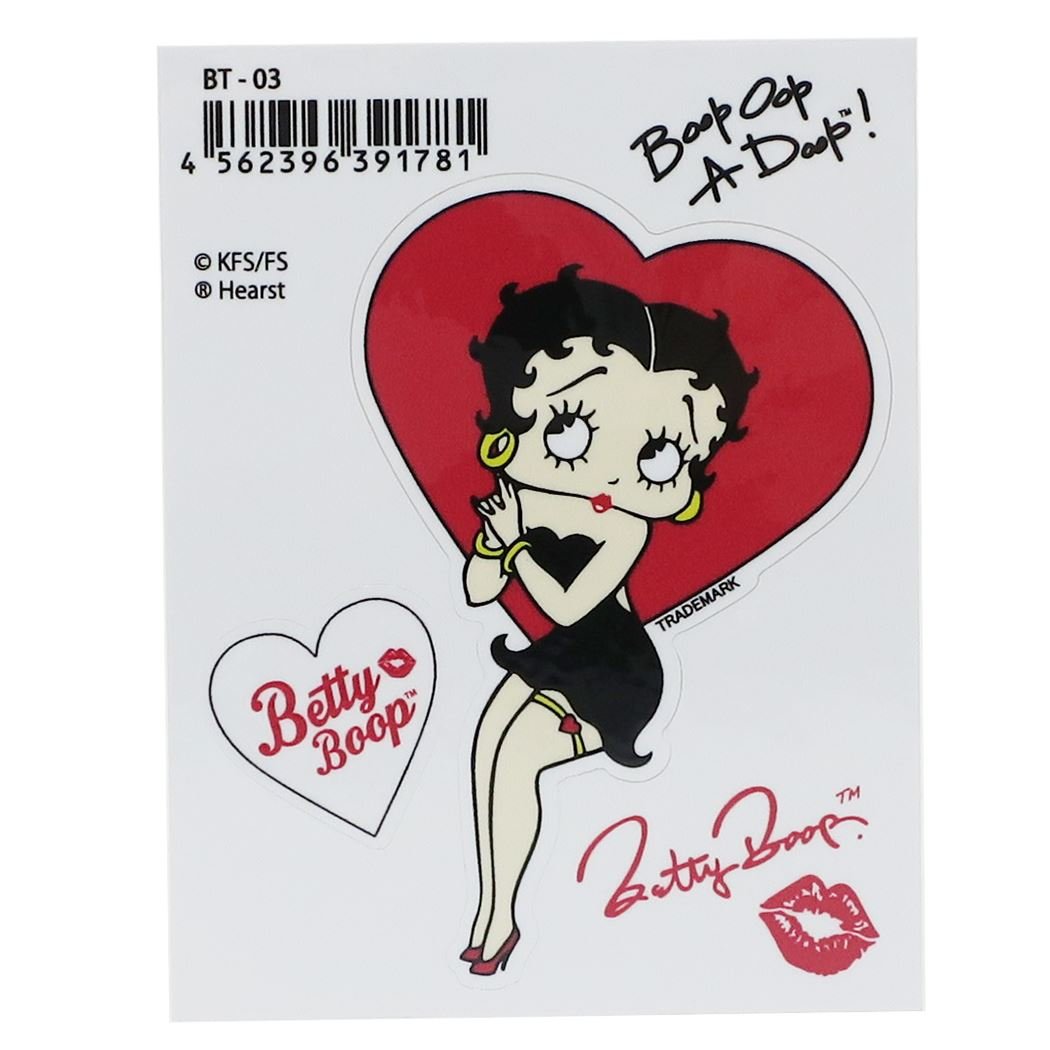 Betty Boop Japan Vinyl Sticker Bt-03 By General Stickers