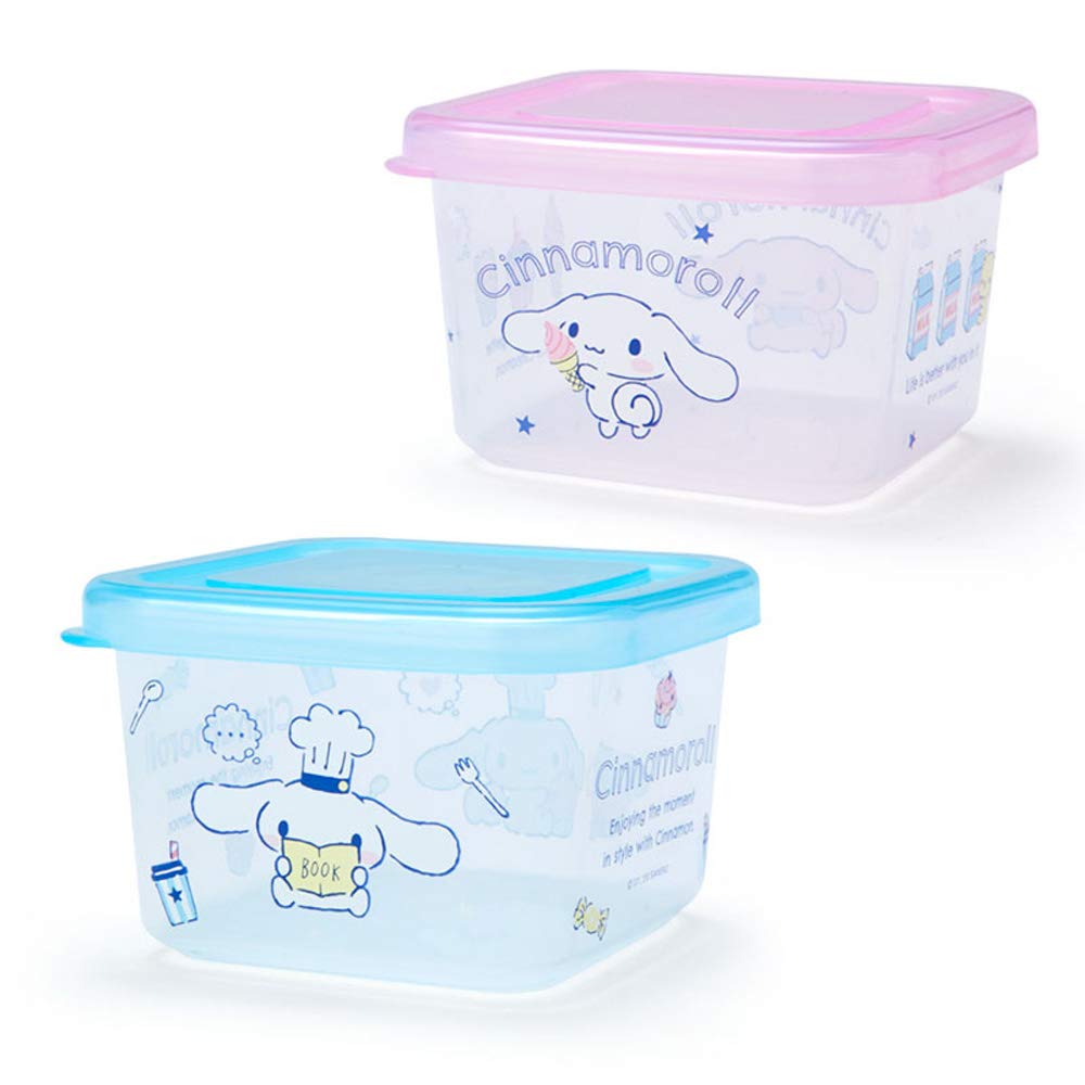 SANRIO Mini Food Container Storage Container Set Of 2 Cinnamoroll