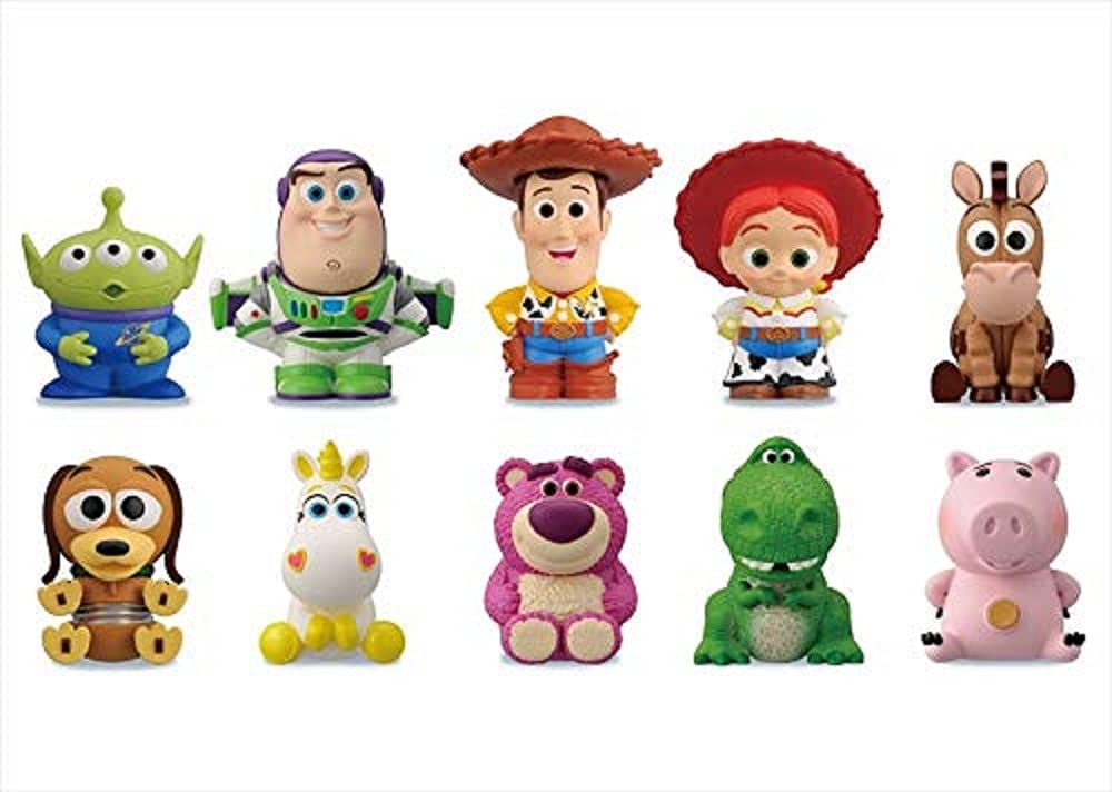 Ensky Toy Story Vinyl Puppet Mascot Soft Material Box of 10
