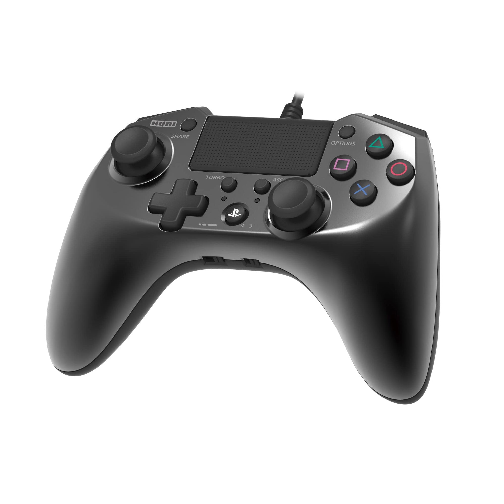 HORI Ps4 HORI pad Fps Plus Wired Controller Playstation 4 Black