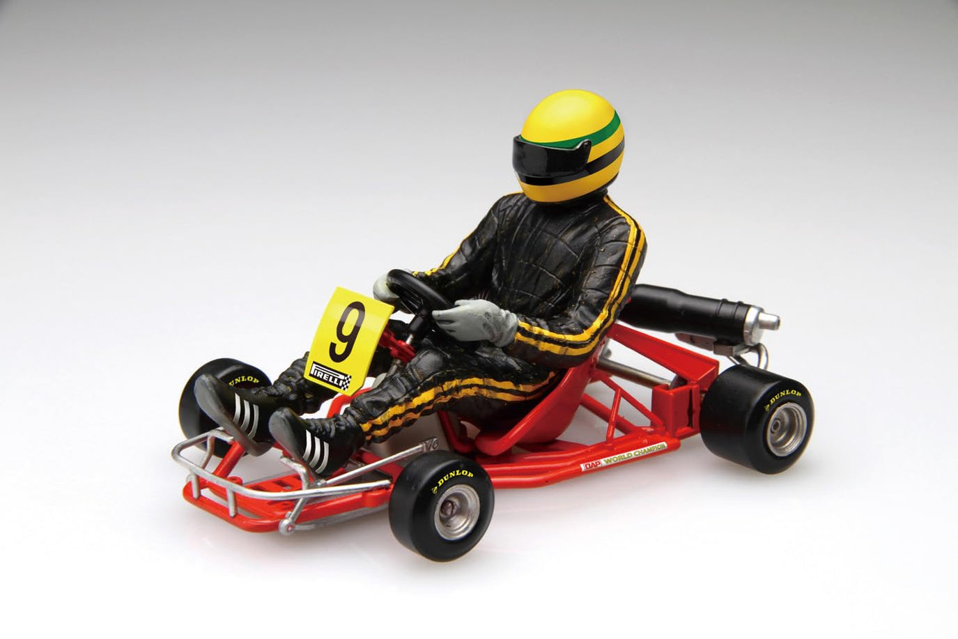 Fujimi Model 1/20 Kart Series No.1 Ayrton Senna 1981 Kart-1