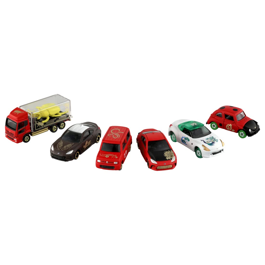 Takara Tomy Fukutoku Tomica Box Durable Plastic Storage Case