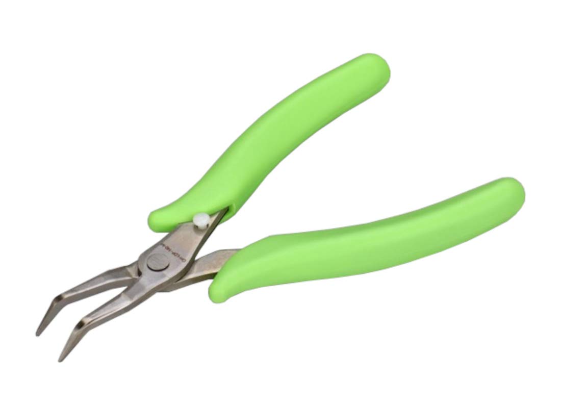 Godhand Rigio 140M Curved Tip Pliers Precision Work Hobby Tool Japan
