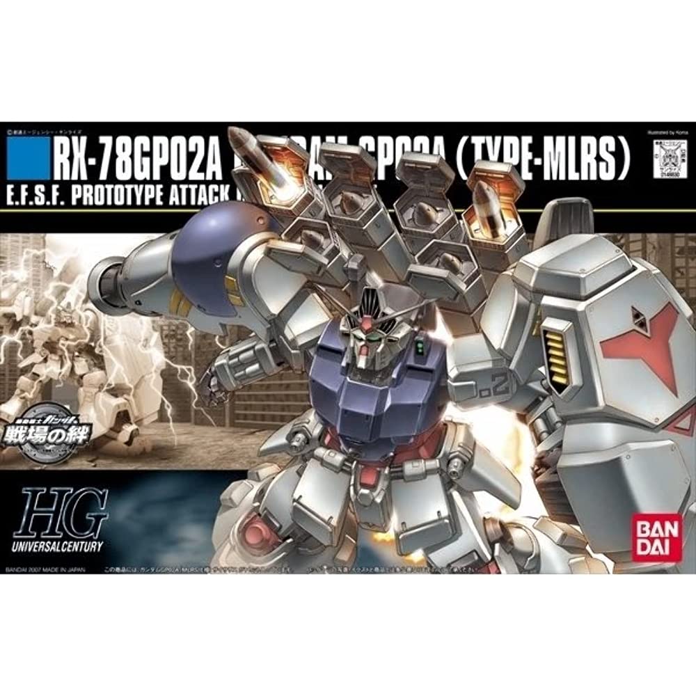 HGUC 1/144 Bandai Spirits RX-78GP02A Gundam GP02A MLRS Physalis