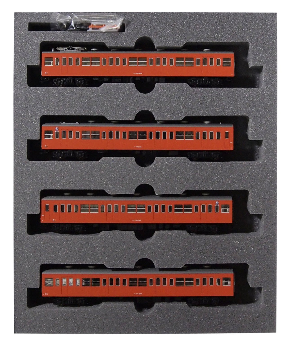 KATO N Gauge 101 & 800 Series 4-Car Set Railway Model Train - Chuo Lin