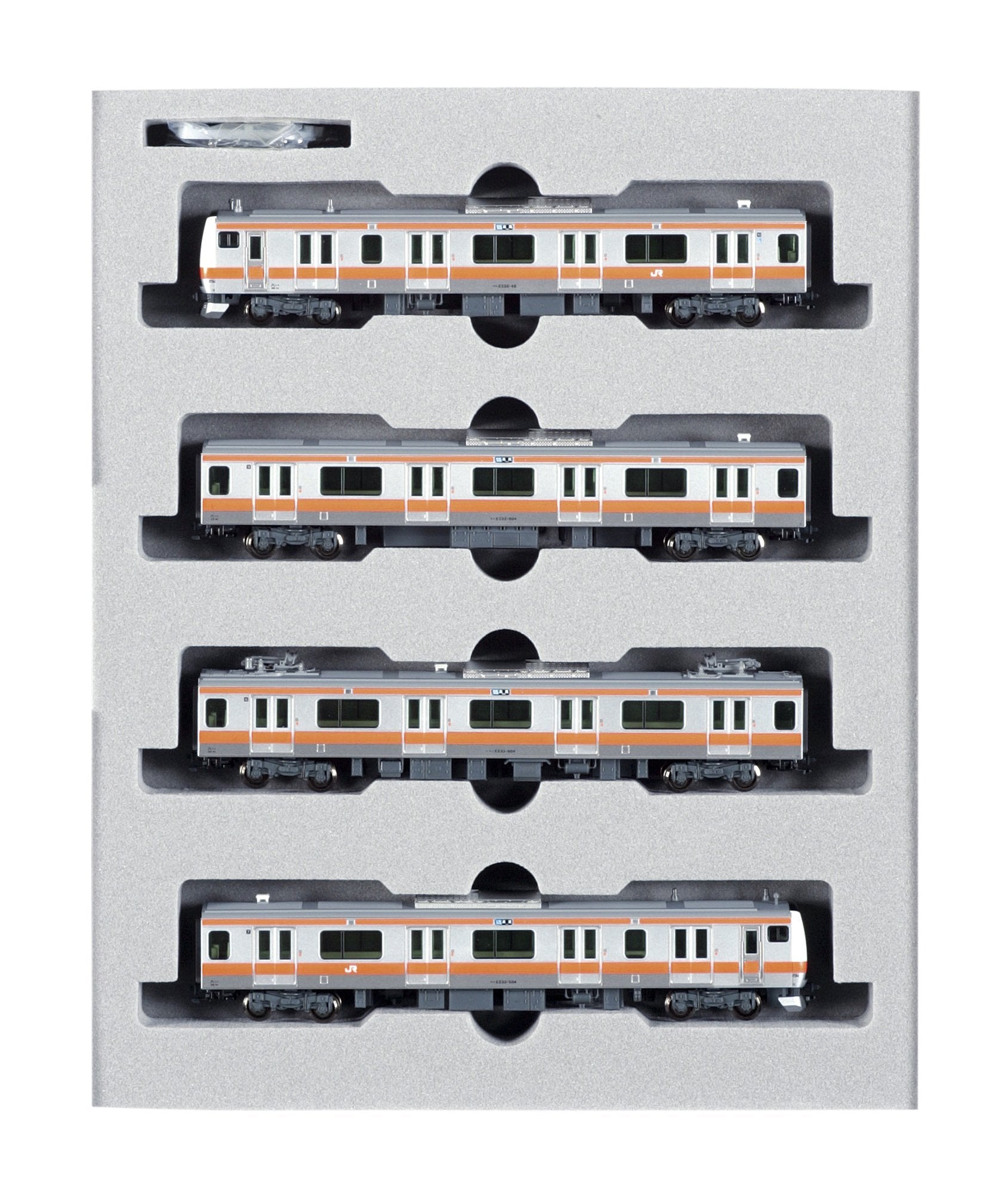 Kato N Gauge E233 Series 4-Car Set Chuo Line Railway Model Train 10-54