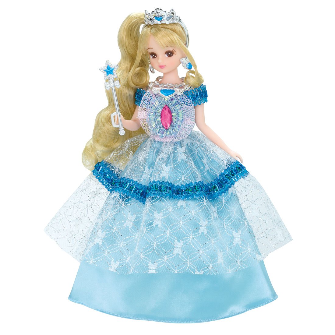 Takara Tomy Licca Doll LD-04 Aqua Shiny Fashion Doll Toy